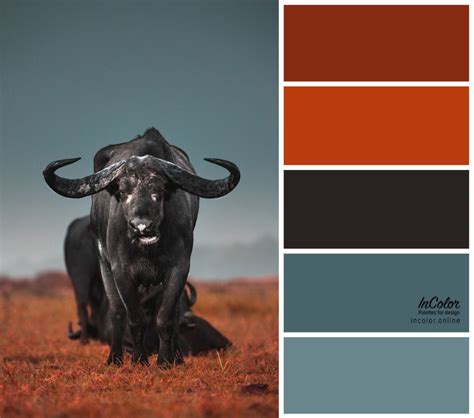 Цветовая палитра № 0013 Color Palettes For Design Палитры цвета для дизайна