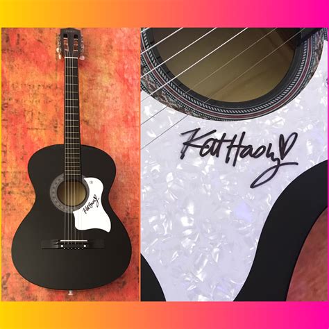 Gfa Drowning In Dreams Pretty Things Kat Hasty Signed Acoustic