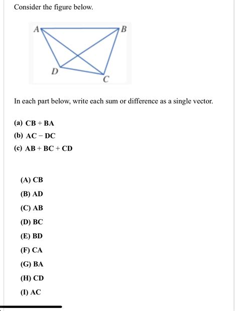 solved consider the figure below each part below write