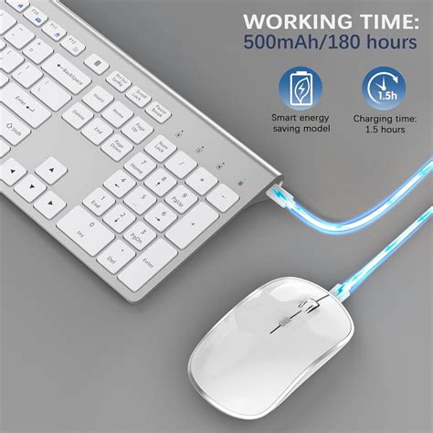 Joyaccess Wireless Keyboard And Mouse J Joyaccess Rechargeable Wireless Keyboard Mouse Combo