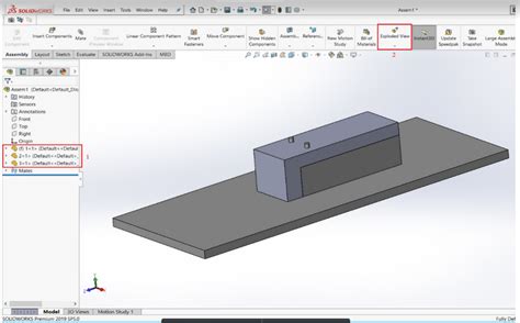 Explode View Untuk Membuat Animasi Part Berputar Reseller Solidworks Indonesia Explode View Untuk Membuat Animasi Part Berputar Reseller Solidworks Indonesia