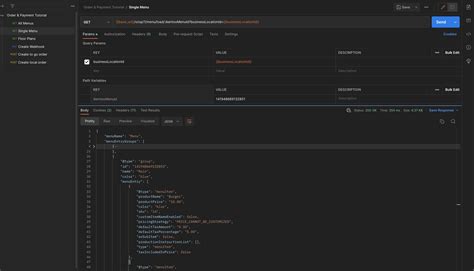 Online Ordering Tutorial Developer Documentation