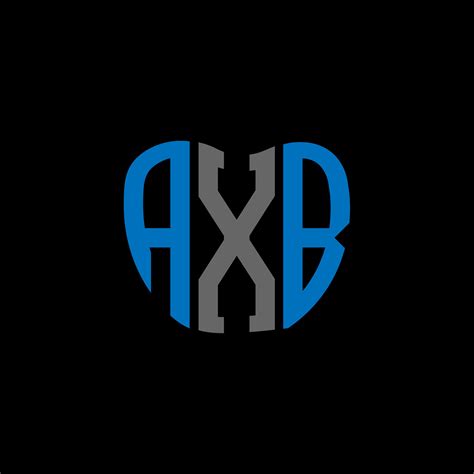 Axb Letter Logo Creative Design Axb Unique Design 29165553 Vector Art
