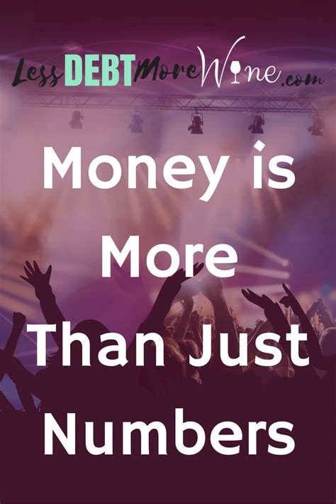 Money Is More Than Just Numbers Artofit