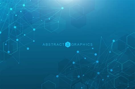 과학 네트워크 패턴 연결 선과 점 기술 육각 구조 또는 분자 연결 요소 가상현실에 대한 스톡 벡터 아트 및 기타 이미지 가상현실 개념 건강관리와 의술 Istock