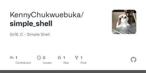 Github Kennychukwuebukasimpleshell 0x16 C Simple Shell