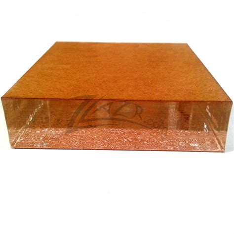 3x3x12 Thick Slab Small Clear Acrylic Sheet Slab Plexiglass Bases