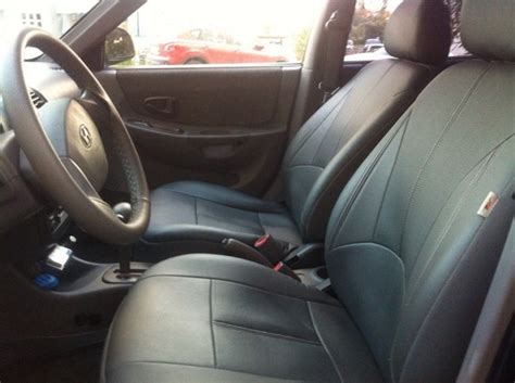 Чехлы из экокожи — Hyundai Accent (2G), 1,5 л, 2007 года | стайлинг ...