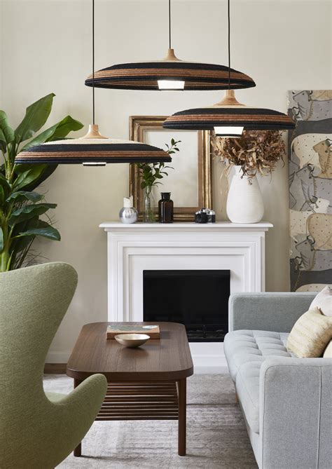 Suspension Grass M Marron