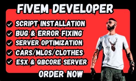 Be Your Fivem Developer And Fix Esx Or Qbcore Server By Fivemprowasay Fiverr