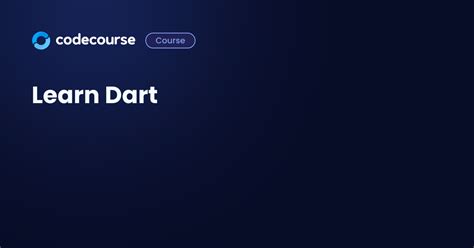 Maps Learn Dart Codecourse