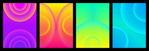 Curves Design Background Collection 13164626 Vector Art At Vecteezy