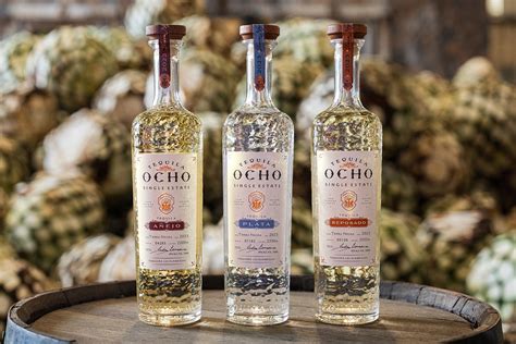 New Tequila Ocho Bottle Behance