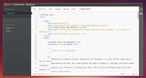 Adobe Brackets Disponibile Per Ubuntu Linux Da Ppa