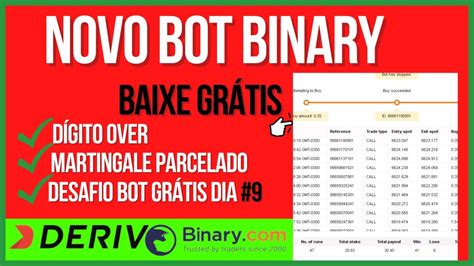 Novo Bot Binary GrÁtis Deriv Lucrativo Youtube