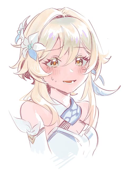 Lumine Genshin Impact Drawn By Fridaynightcat Danbooru