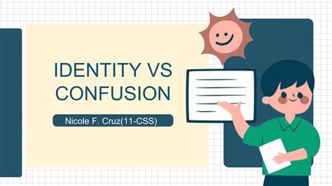 Identity Vs Confusion And James Marcia S Identity Development Pptx