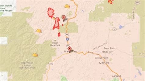 Interactive Map Idaho Northwest Wildfires