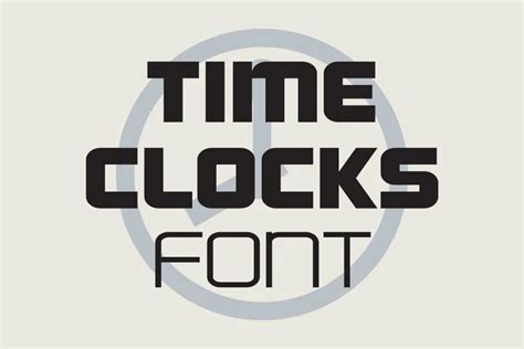 15 Best Clock Fonts Digital Lcd And Classic 15 Best Clock Fonts Digital Lcd And Classic