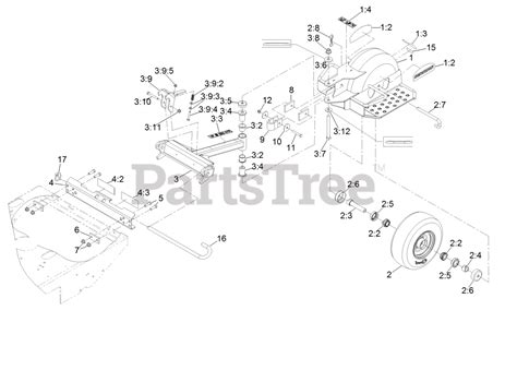 Exmark 116 7223 Exmark Sulky For Vantage Stand On Mower Sn