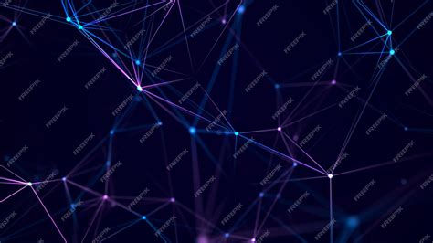 Premium Photo Abstract Background With Interweaving Of Colored Lines