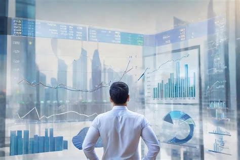 Premium Photo Finance Trade Manager Analysing Stock Market