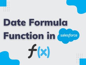 Date Formula Functions In Salesforce