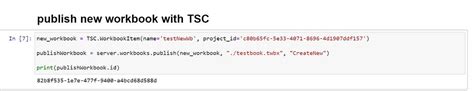 Publishing Tableau Workbooks Programmatically Using Python And Rest