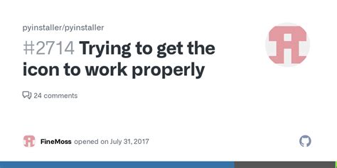 Trying To Get The Icon To Work Properly Issue Pyinstaller Pyinstaller GitHub