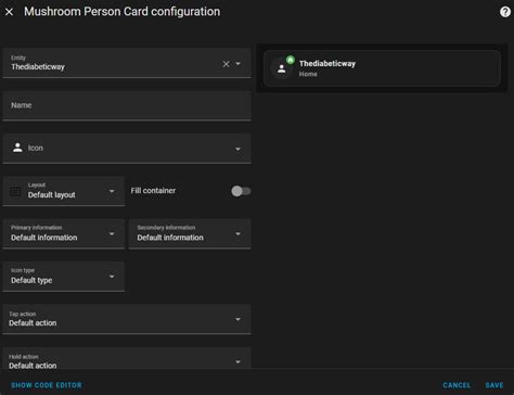 Persons Card Is Not Showing Up My Entity Picture Frontend Home