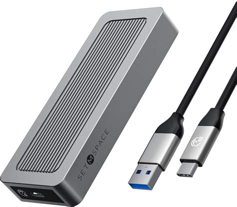 Phixero Dual Nvme Enclosure Tool Free 10gbps M 2 Nvme Ssd Enclosure Aluminum Ssd