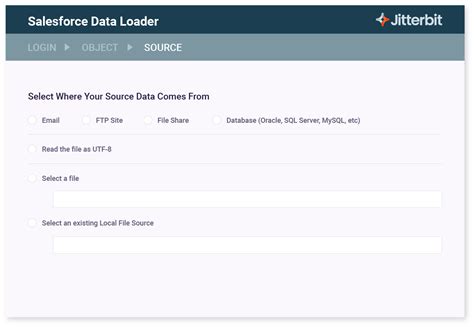 Salesforce Data Loader Free Tool Jitterbit