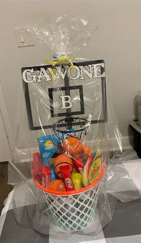 Basketball Easter Basket