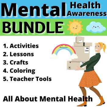 Mental Health Awareness Month Activity Bundle Resources Crafts