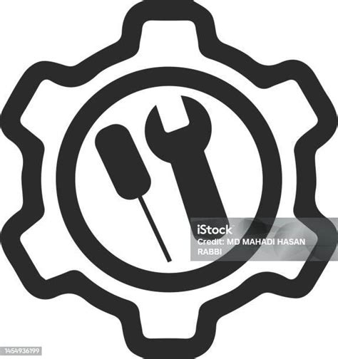 쉬운 유지 보수 아이콘 쉬운 작업 프로세스 아이콘 쉬운 서비스 아이콘 검은 벡터 개발에 대한 스톡 벡터 아트 및 기타 이미지 개발 개선 공장 산업 건물 Istock