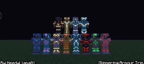 Glimmering Armour Trims Texture Pack For Minecraft