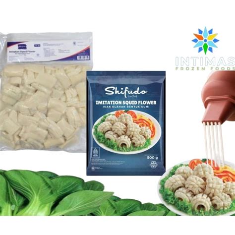 Jual Shifudo Imitation Squid Flower 500g Shopee Indonesia