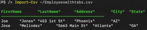 Powershell Basics Navigating Csv Files