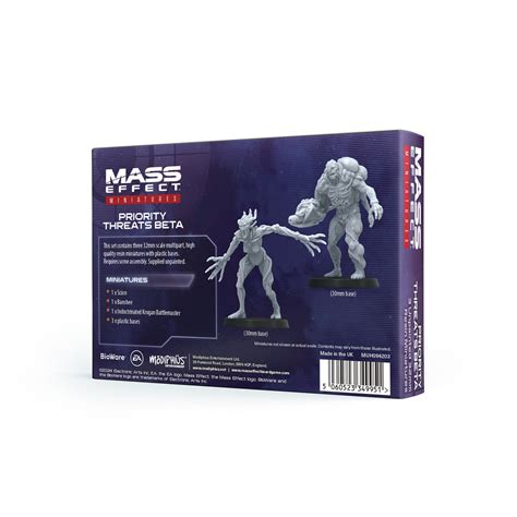 Mass Effect Miniatures Priority Threats Beta