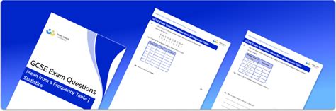 Mean From A Frequency Table Exam Questions Gcse Maths Free