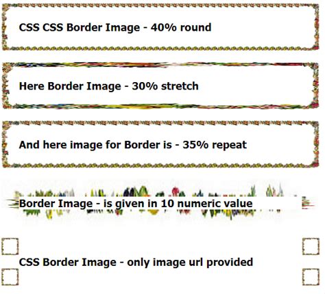 CSS Border Image TutorialBrain
