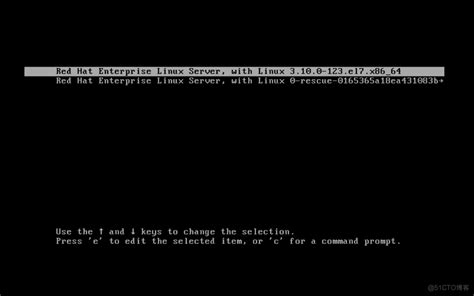 redhat7 进入系统单用户模式修改root密码 摸鱼程序员的技术博客 51cto博客