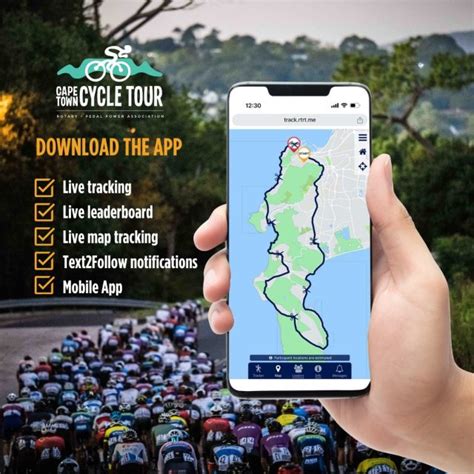 Sportsplits Tracker Mobile App For Cape Town Cycle Tour Mapmyway