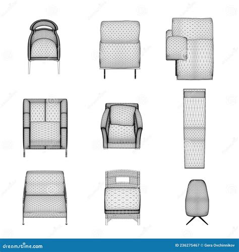 Ux Wireframes Isolated Cartoon Vector Illustrations 260987714