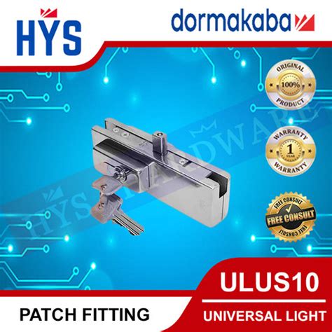 Jual Patch Fitting Dorma Ulus10 Us10 Penjepit Kaca Frameless Penopang