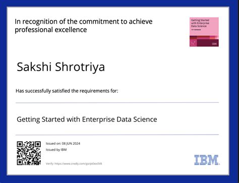 Sakshi Shrotriya On Linkedin Ai Datascience Ibm Lifelonglearning