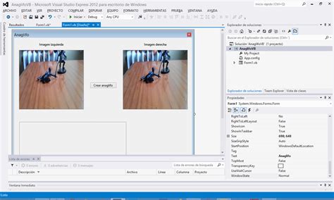 Procesamiento digital de imágenes y más en VB NET Java Crear anaglifos en Visual Basic NET