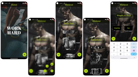 Workout App Flutter Ui By Variablz Academy On Dribbble