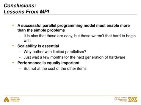 Ppt Evolution Of Mpi As A Future Programming Model Enabling High