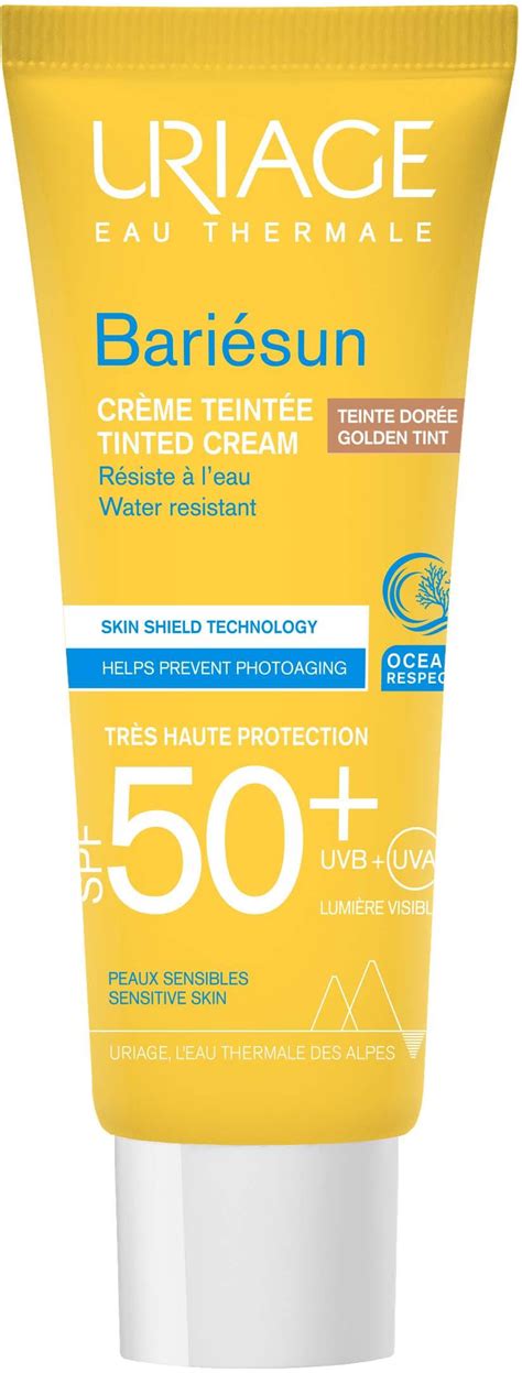 Uriage Tinted Cream Spf50 Golden Tint 50 Ml